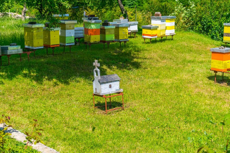 On the Territory of the Monastery of Moraca is a Beehive - a Copy of ...