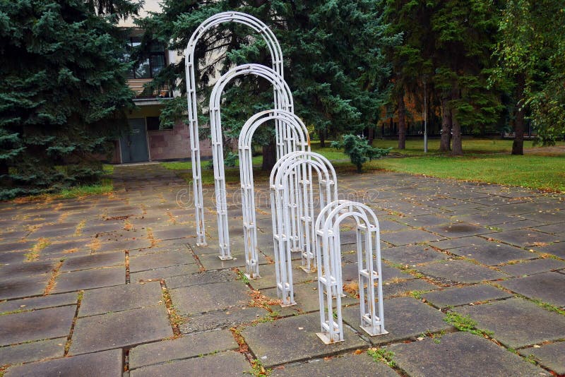 The Territory of the Sanatorium in the Middle of the Forest. Sanatorium ...