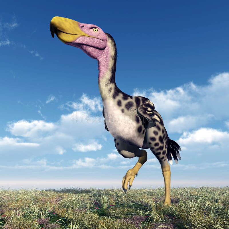 Terror Bird Kelenken stock illustration. Illustration of science - 47861326