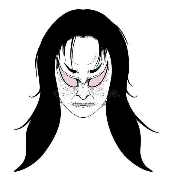 Terror head draw stock vector. Illustration of brutal - 358594543