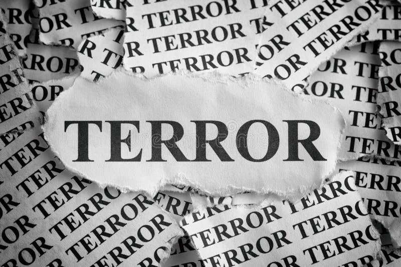 Terror stock photo. Image of terror, text, close, fear - 45079420