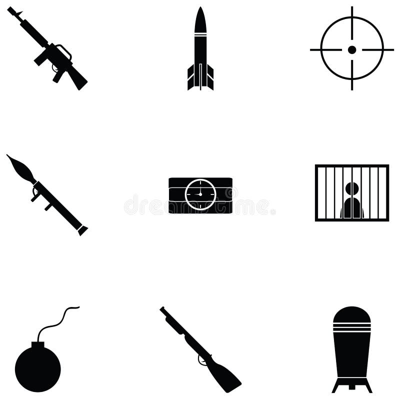 Terrorism Pictogram Stock Illustrations – 624 Terrorism Pictogram Stock ...