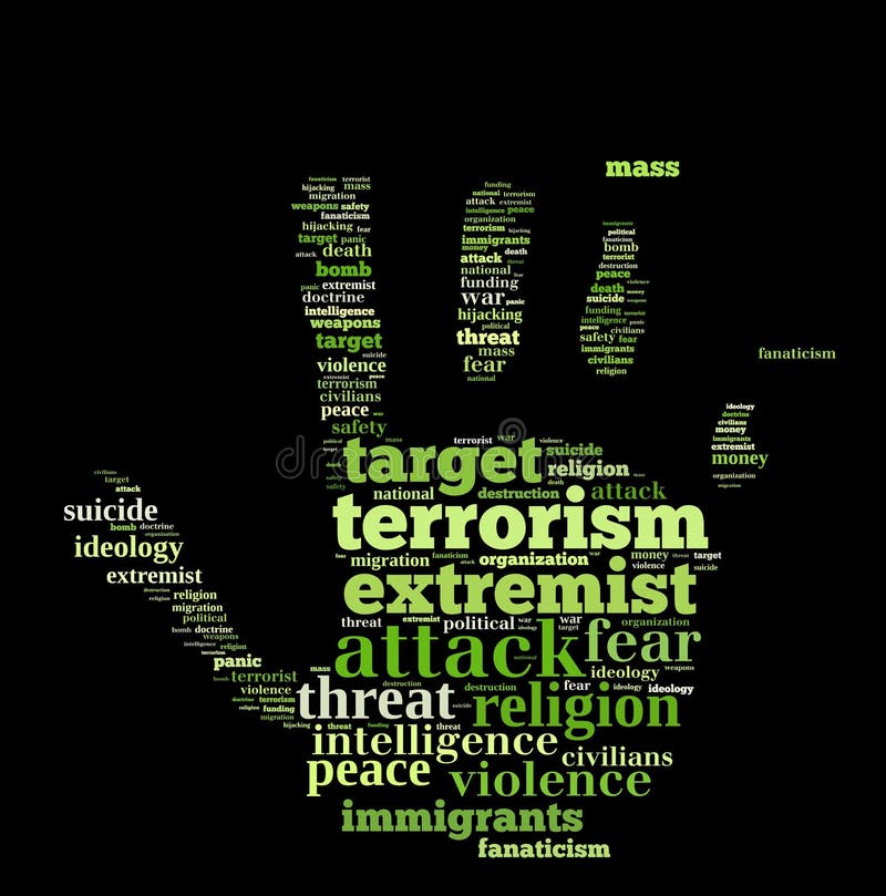 Terrorism Word Cloud Stock Illustrations – 144 Terrorism Word Cloud ...
