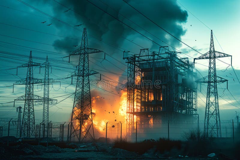 During Terrorist Attack, an Electric Power Substation Was Blown Up ...