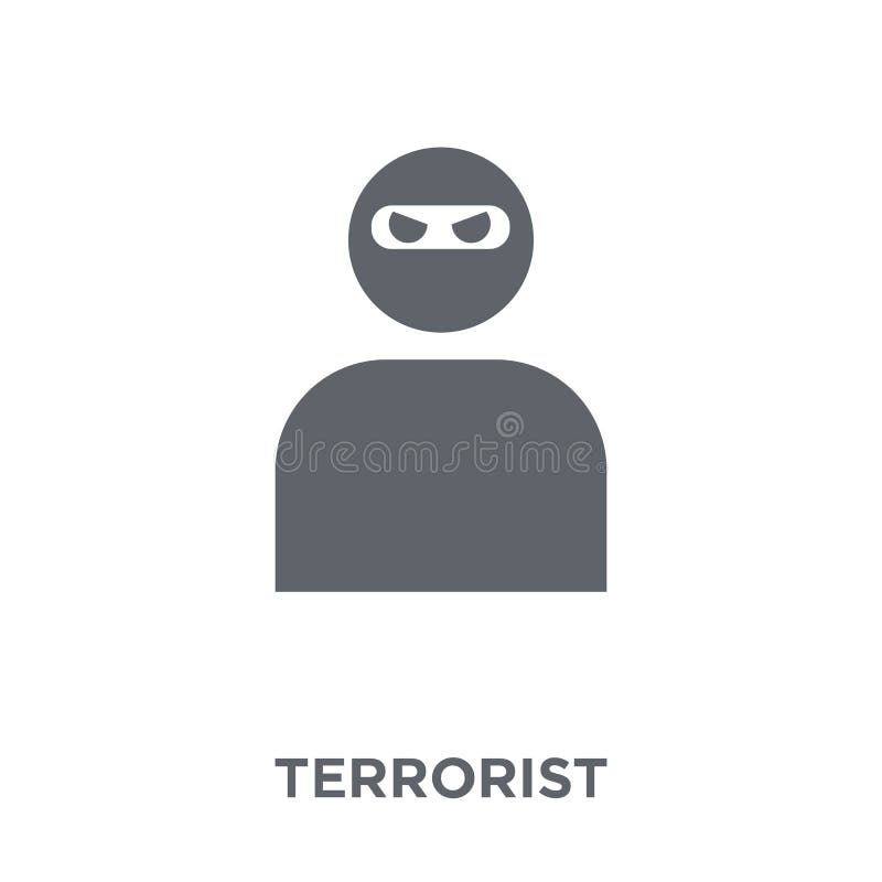 Dief Icon in Vlak Vectordiefpictogram Op Witte Achtergrond Fr Vector ...