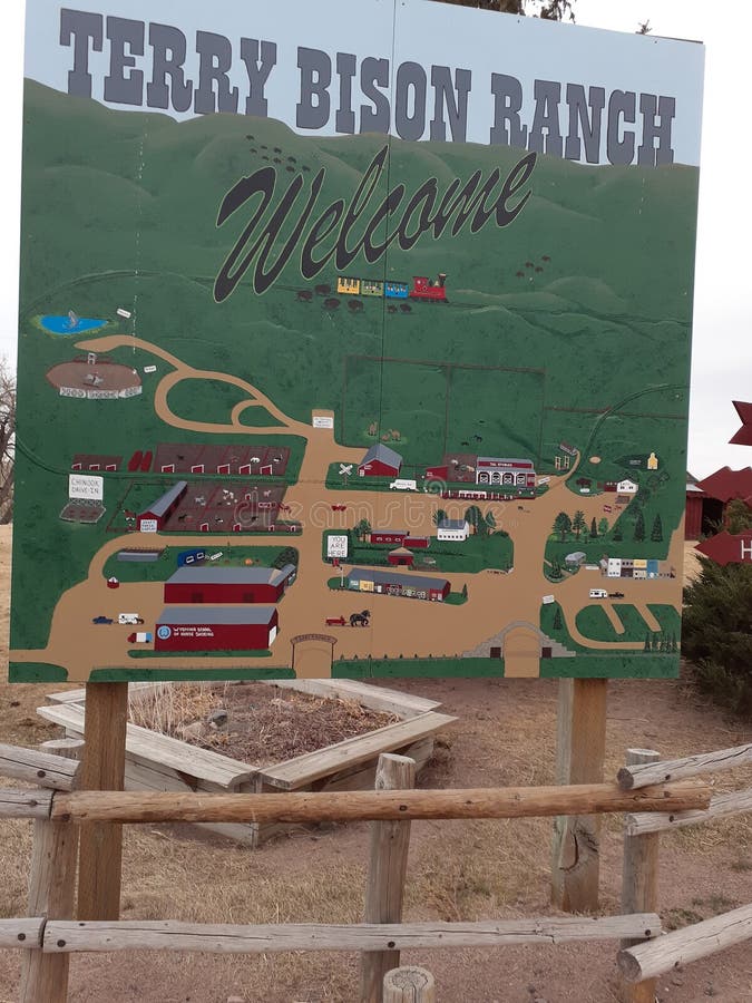 Terry Bison Ranch Cheyenne Wyoming Editorial Photography - Image of ...