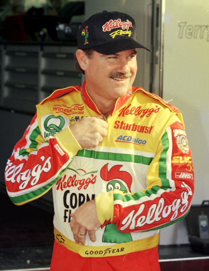 Terry Labonte at Darlington Raceway Editorial Photography - Image of ...