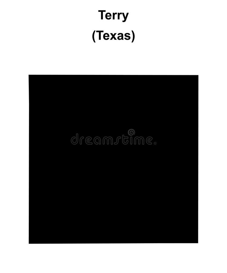 Terry outline map stock illustration. Illustration of silhouette ...