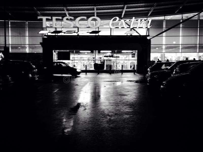 Tesco Extra editorial stock photo. Image of tesco, supermarket - 46684183