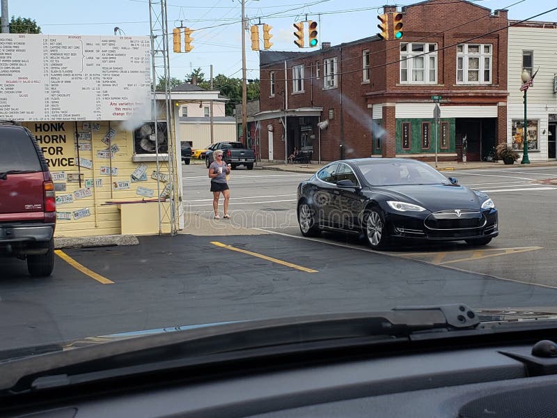 Tesla editorial photo. Image of cream, stand, tesla - 125295781