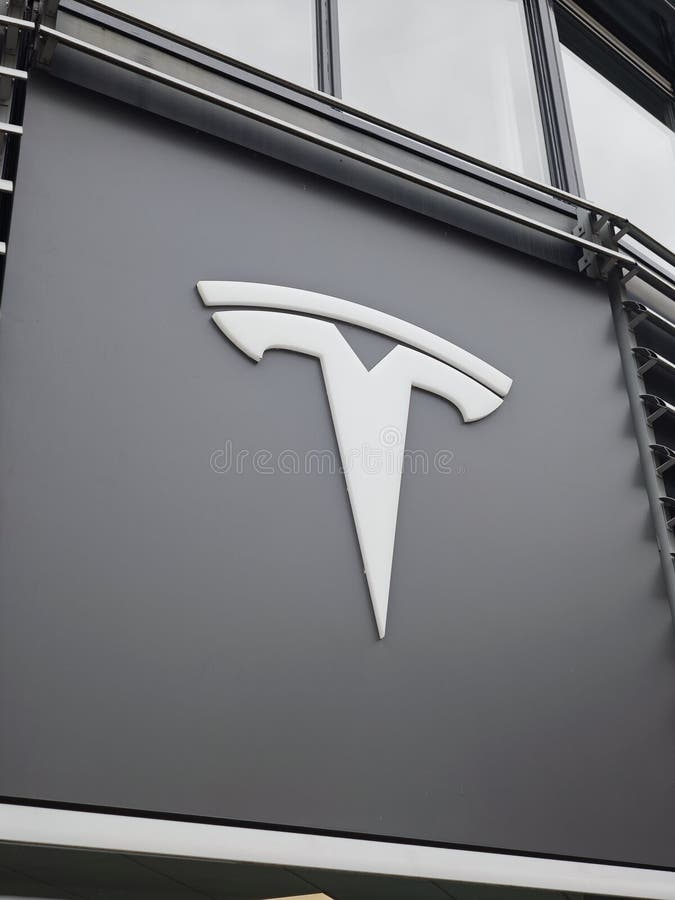 The Tesla Logo and the True Meaning Behind it Editorial Stock Photo ...