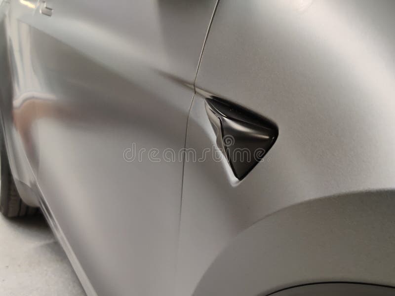 Tesla Model Y Fender Matte Grey Stock Photos - Free & Royalty-Free ...