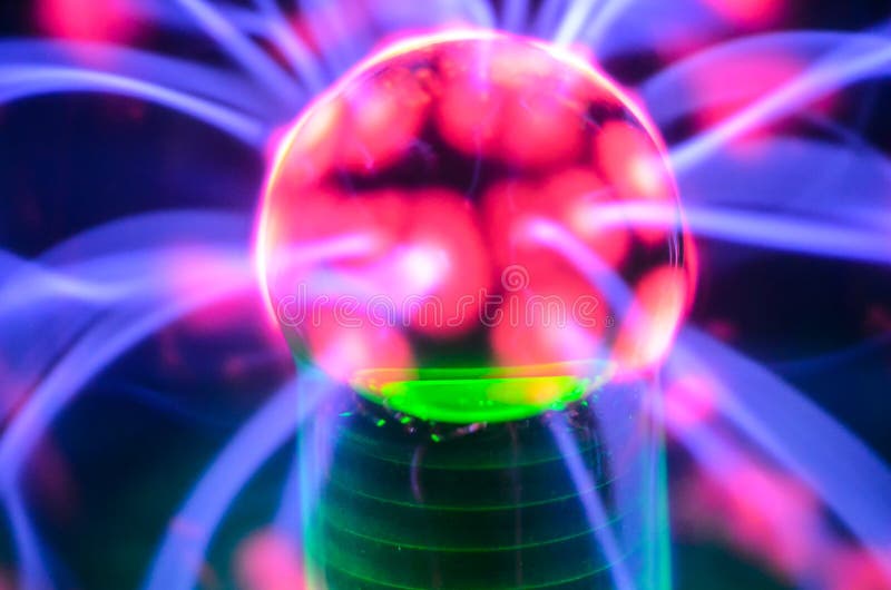 Tesla sphere stock photo. Image of ball, electrode, blue - 43850498