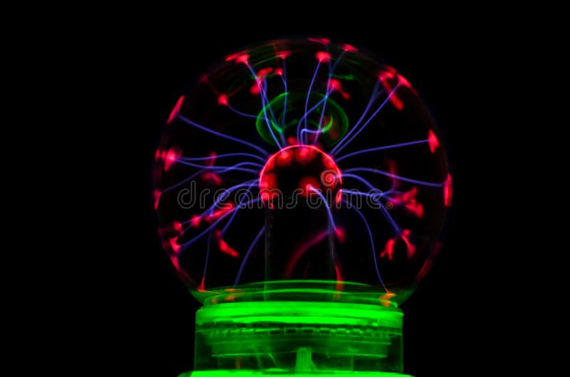 Tesla sphere stock image. Image of frequency, lamp, blue - 114700101