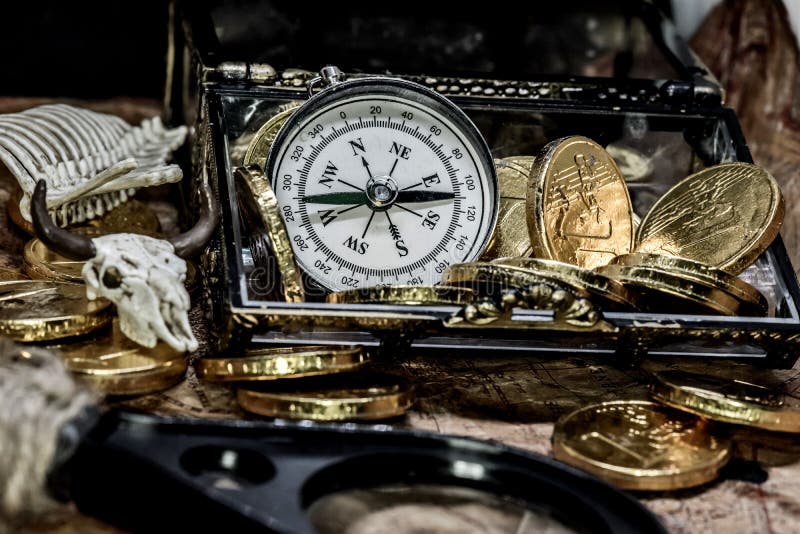 Tesoro del pirata imagen de archivo. Imagen de acceso - 76288661