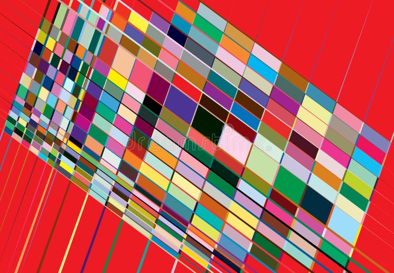 Tessallation, Mosaic Abstract Colorful, Multicolor and Geometric ...