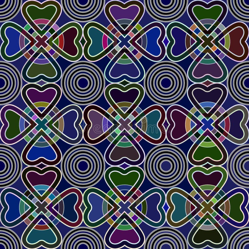 Tessellated stock vector. Illustration of pattern, tessellated - 71498462