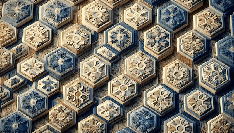 Tessellated Structure Stock Illustrations – 844 Tessellated Structure ...