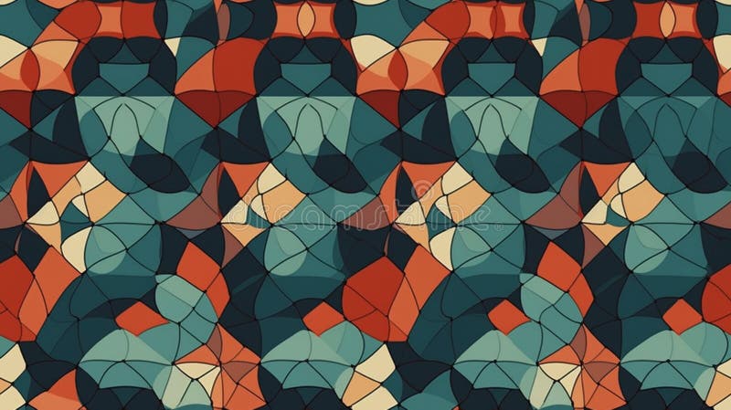 Tessellations Pattern Background Texture Design, Wallpaper, Seamless ...
