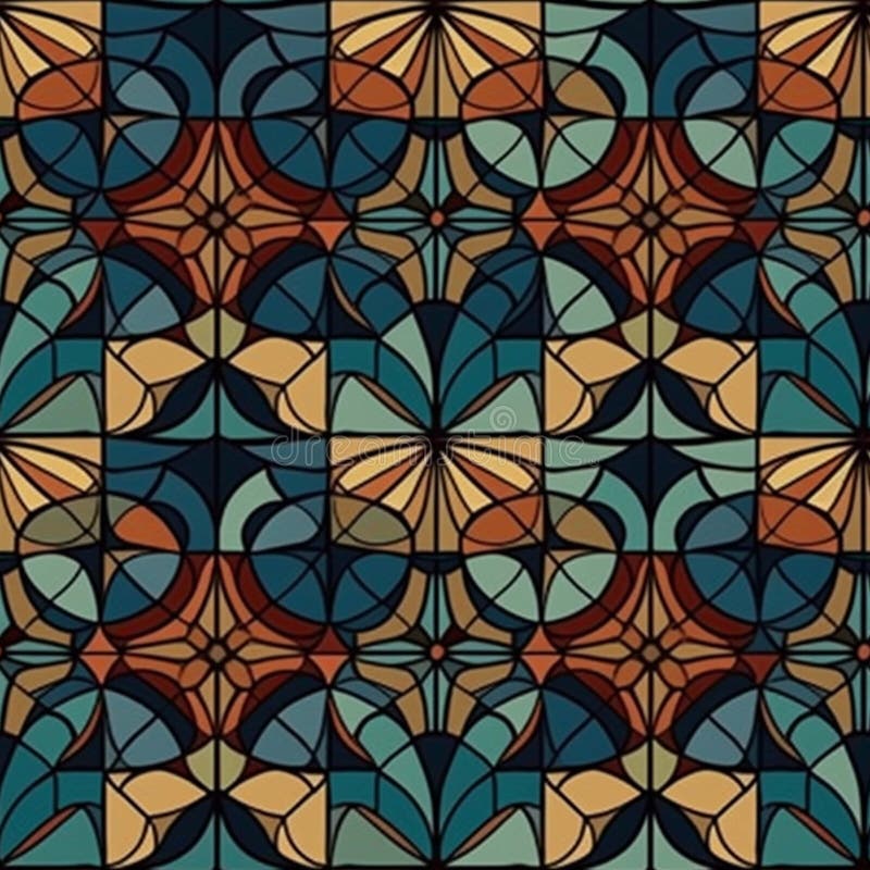 Tessellations Pattern Background Texture Design, Wallpaper, Seamless ...