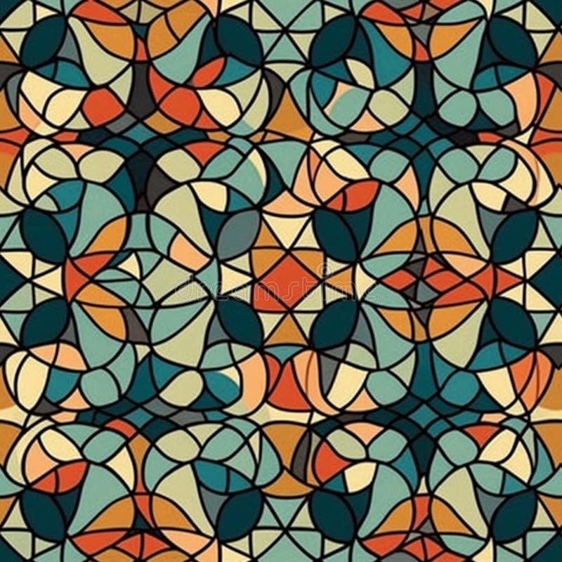 Tessellations Pattern Background Texture Design, Wallpaper, Seamless ...