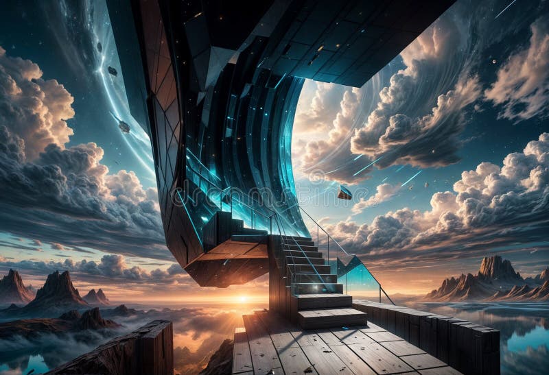 Tesseract Space, a Realm Beyond the Third Dimension, Where Time and ...