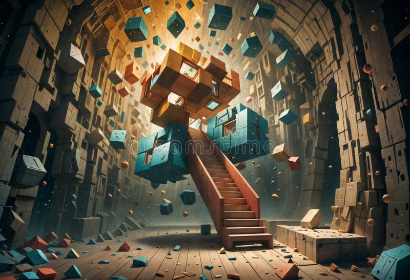 Tesseract Space, a Realm Beyond the Third Dimension, Where Time and ...