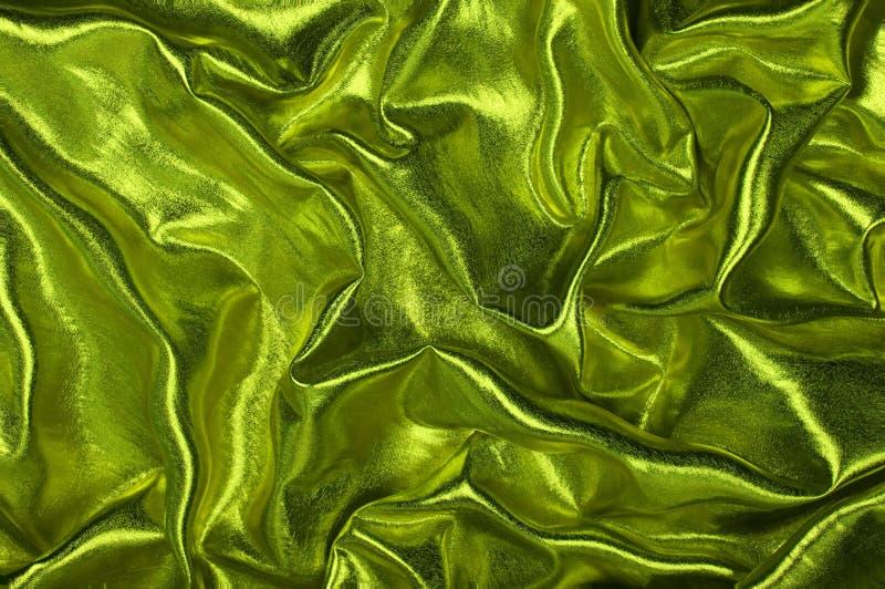 Tessuto metallico verde immagine stock. Immagine di estratto - 16787027