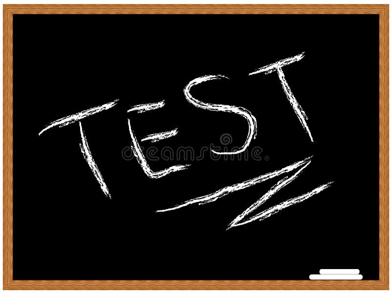 Cartoon Test stock illustration. Illustration of object - 22139374