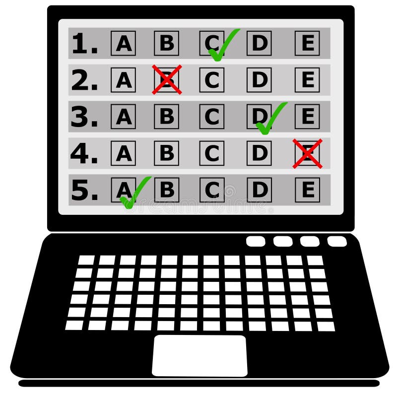 Iq test stock illustration. Illustration of answer, idea - 17877760