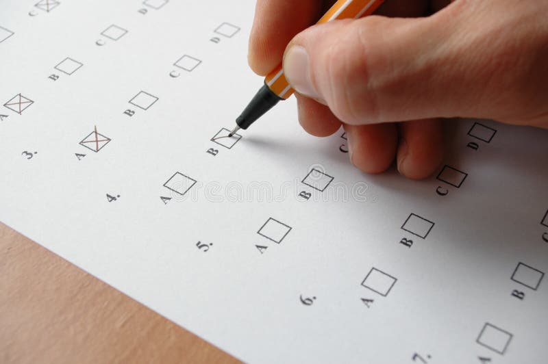 Test stock photo. Image of paper, pencil, exam, rectangles - 82744