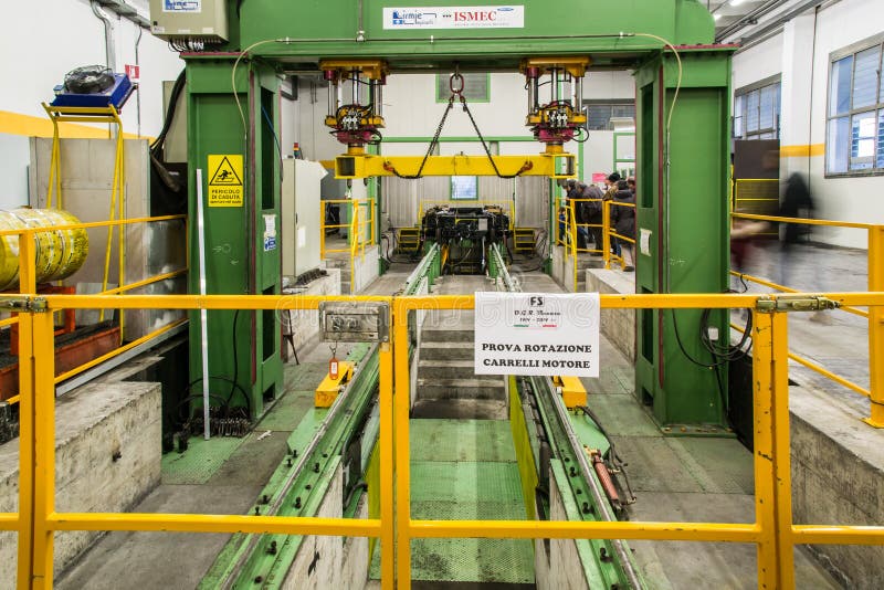 Test bench for rail cart editorial photo. Image of railway - 48651966