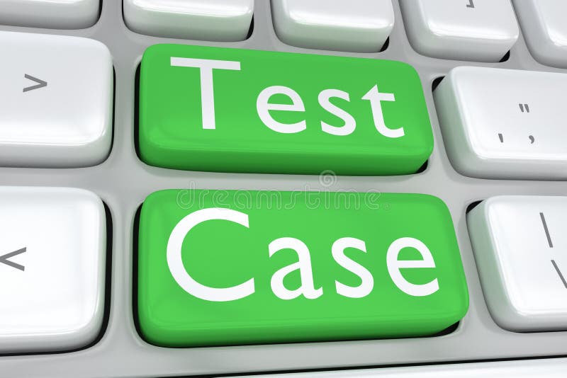 Test Case concept stock illustration. Illustration of hand - 81671148