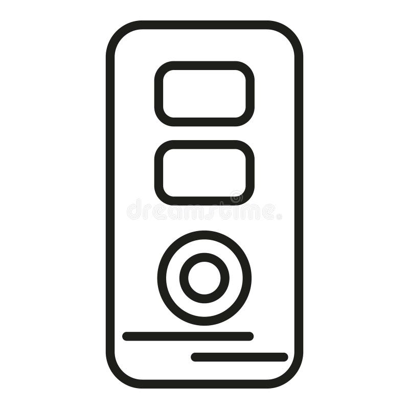 Test Device Icon Outline Vector. Lab Sample Stock Vector - Illustration ...