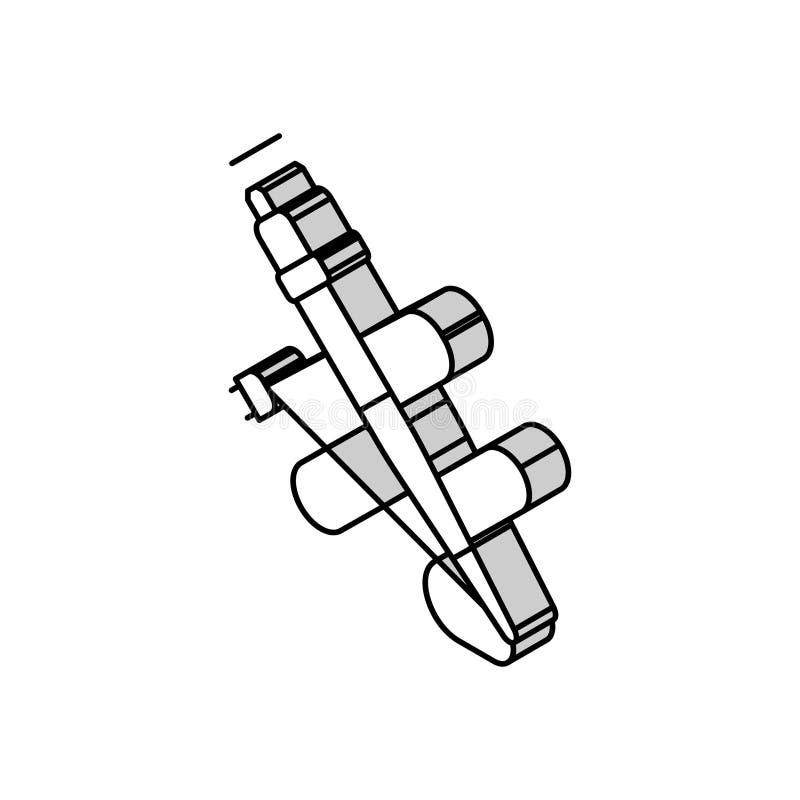 Test Equipment Tool Work Isometric Icon Vector Illustration Stock ...