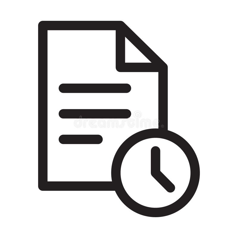 Test or Exam Icon, Testing Symbol, Checklists Sign Stock Illustration ...