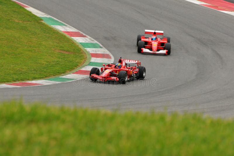 Test Ferrari F1 Clienti Programme Mugello Editorial Image - Image of ...