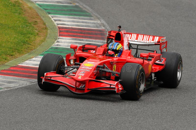 Test Ferrari F1 Clienti Programme Mugello Editorial Image - Image of ...