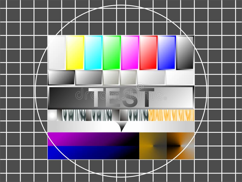 Test Image stock vector. Illustration of recruit, graphing - 7984190