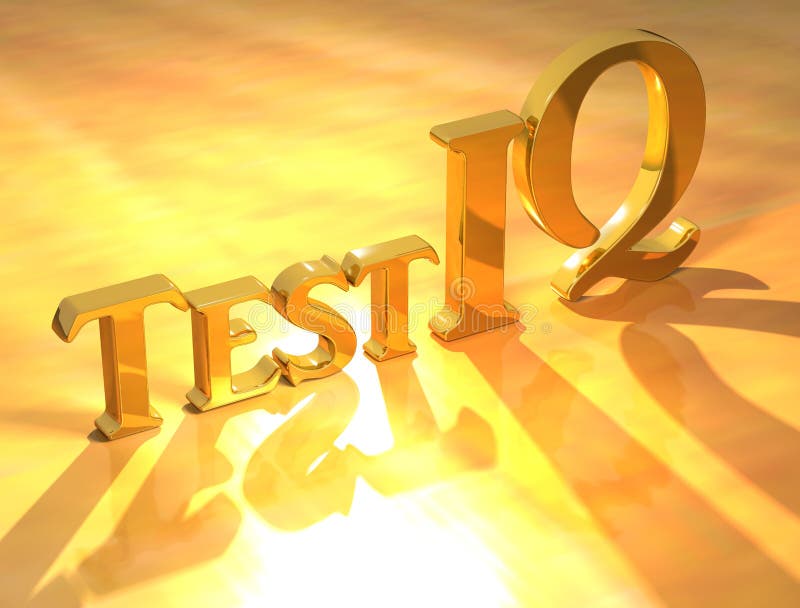 Test Iq Gold Text Stock Illustrations – 3 Test Iq Gold Text Stock ...