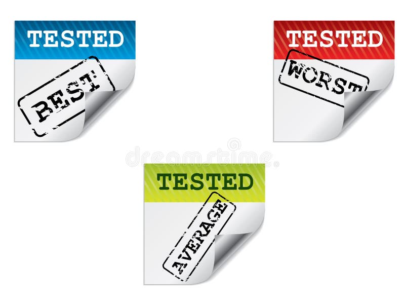 Test label set stock vector. Illustration of drawing - 17235264