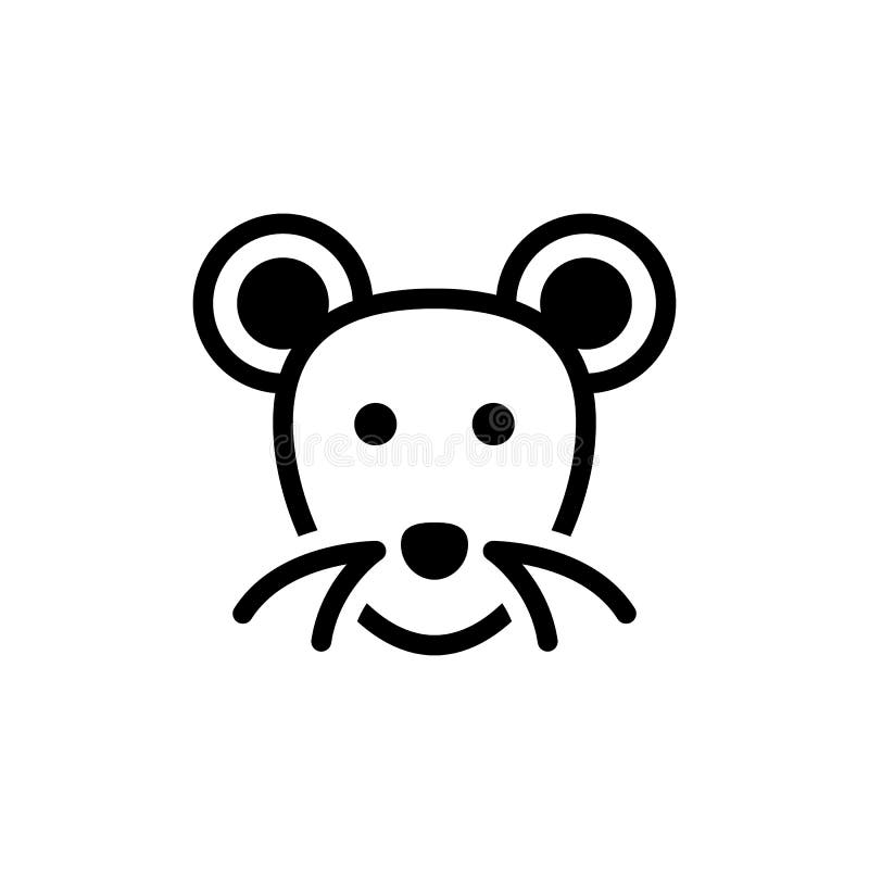 TEST MOUSE Icon in Vector. Logotype Stock Vector - Illustration of ...