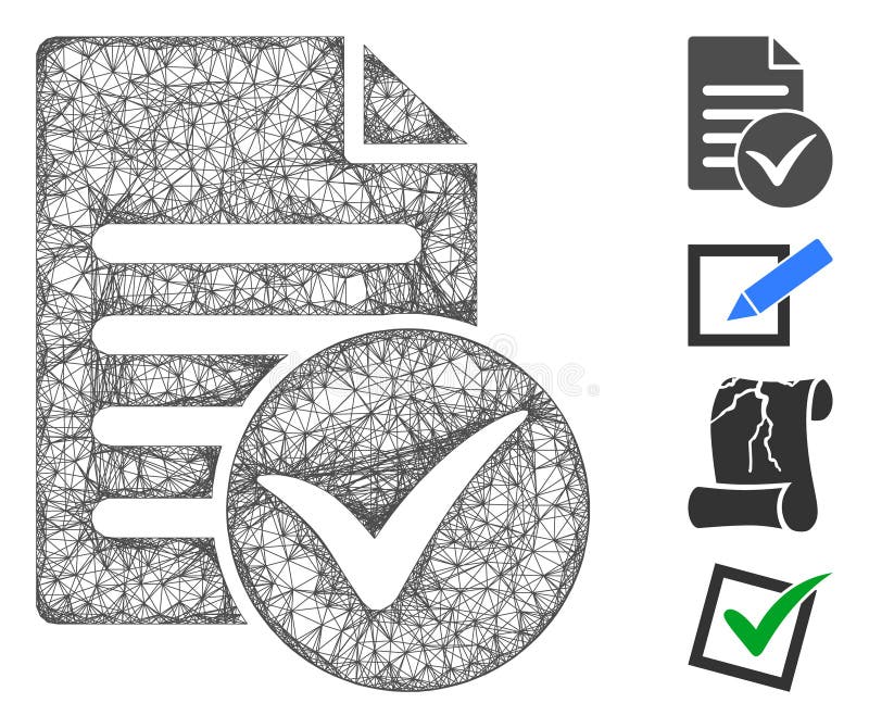 Mesh Checklist Stock Illustrations – 410 Mesh Checklist Stock ...