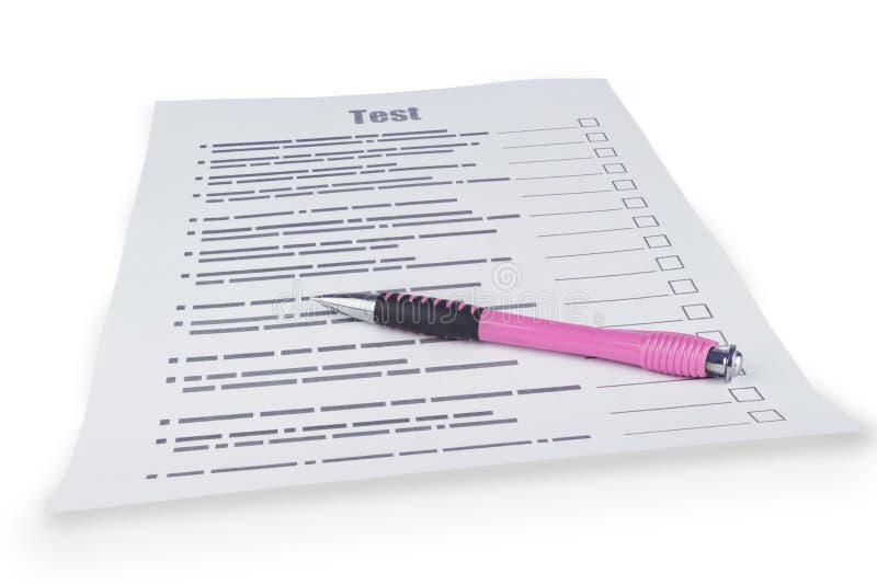 Test on Paper stock photo. Image of horizontal, human - 61294942