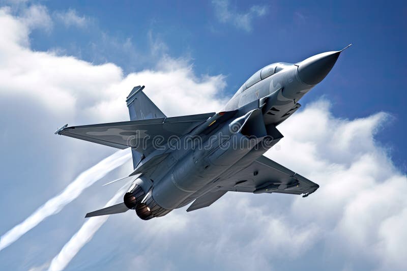 Test Pilot, Performing High-speed Maneuvers in Advanced Fighter Jet ...