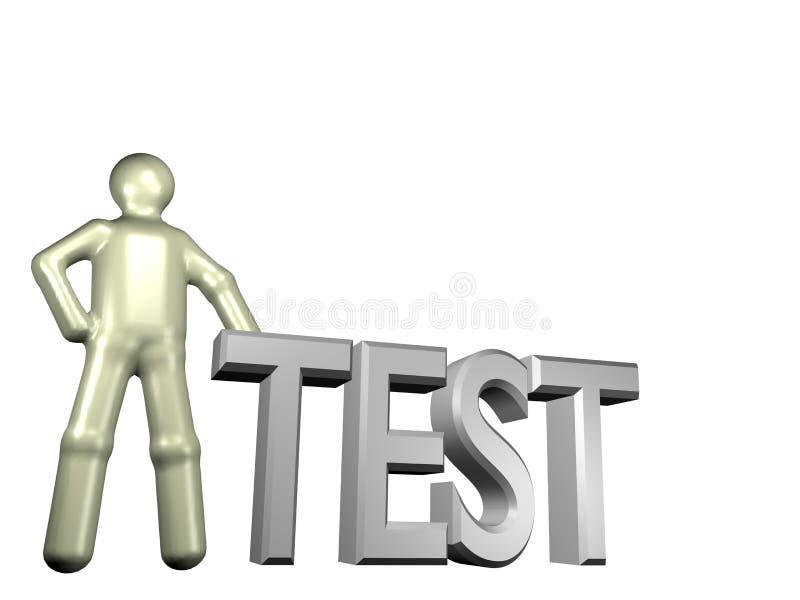 Test in progress stock illustration. Illustration of scruting - 1197942
