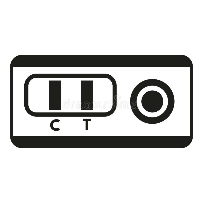 Test Result Icon Simple Vector. Medical Lab Stock Vector - Illustration ...