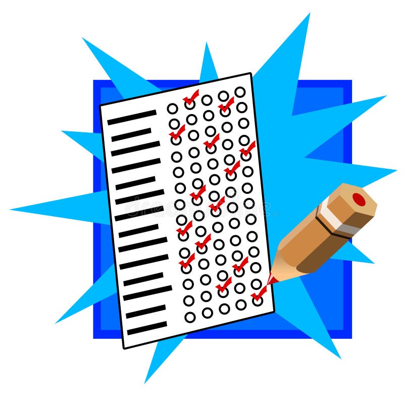 High school report card stock illustration. Illustration of education ...