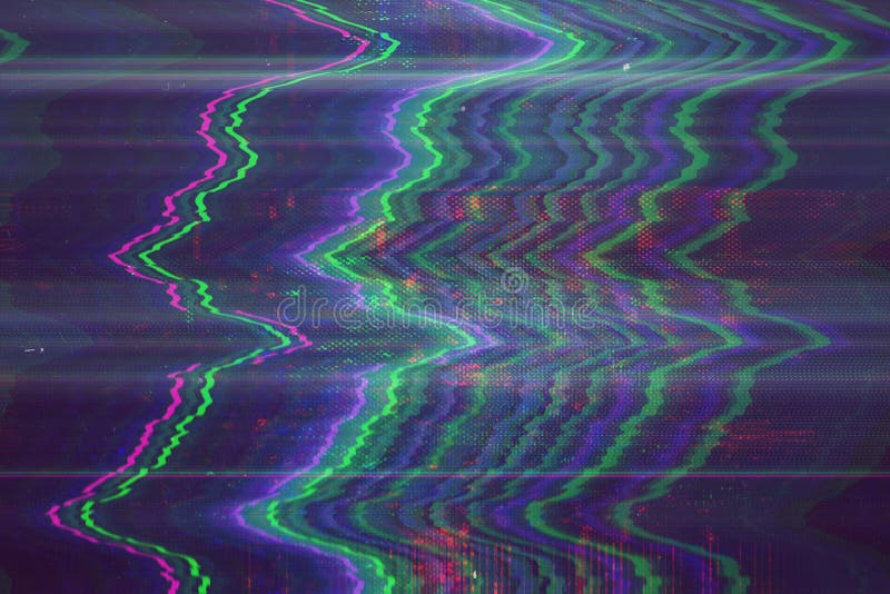 Test Screen Glitch Abstract Texture Stock Photo - Image of texture ...