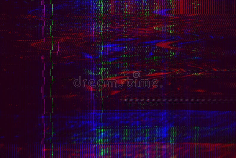 Test Screen Glitch Abstract Texture Stock Illustration - Illustration ...